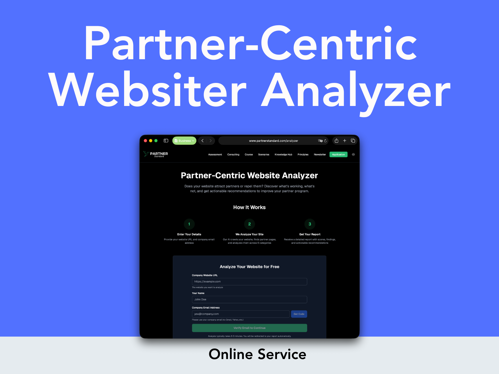 Free Partner Website Analyzer | Partnership Page Optimization